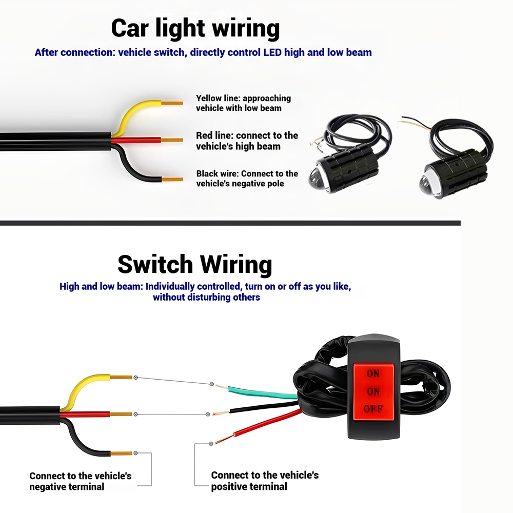 HIGH QUALITY MINI DRIVING LIGHT F04 WITH BLINKER (FO4) - MOTORCYCLE ...