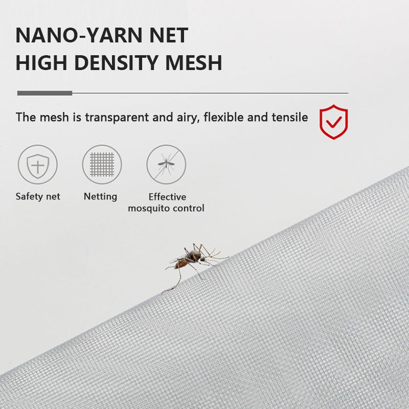 1.5m Fiberglass Window Screen Mesh Durable Anti Mosquito Net for Doors ...