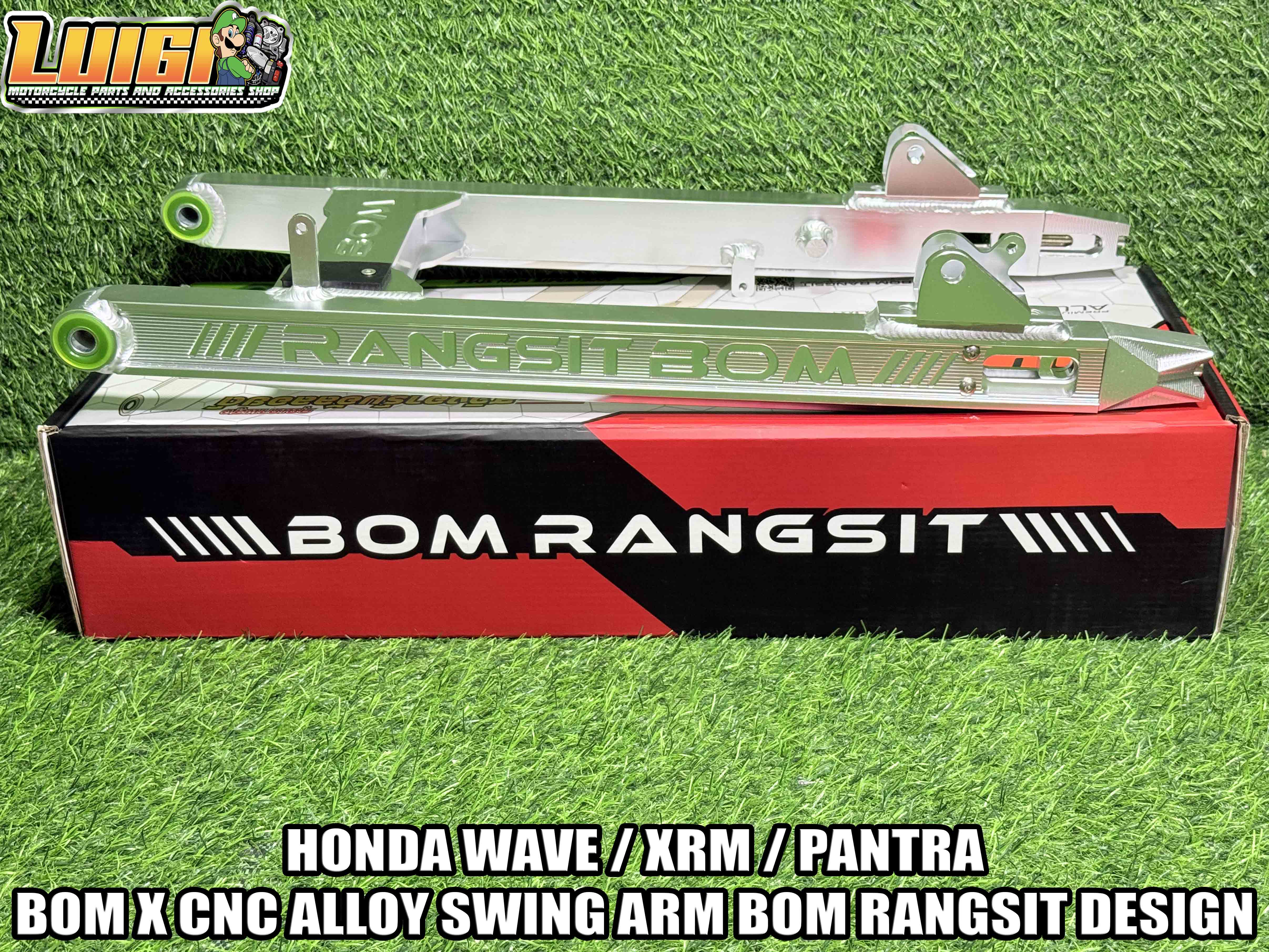 BOM X WAVE / XRM / PANTRA CNC ALLOY SWING ARM BOM RANGSIT DESIGN ...