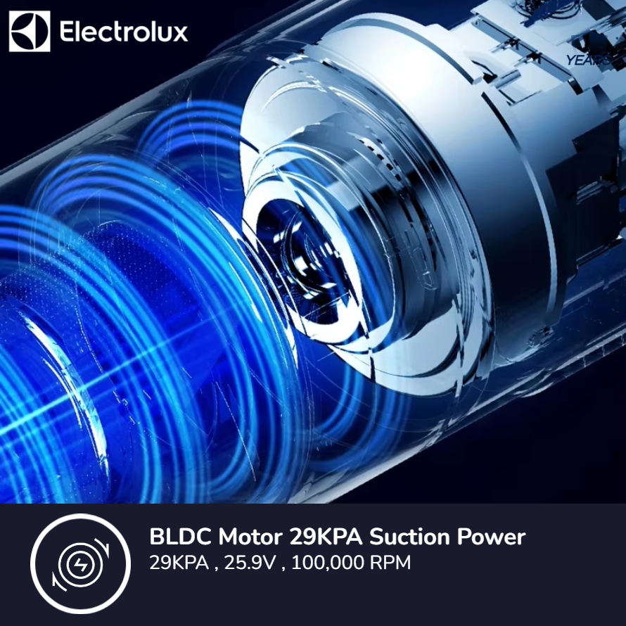 Electrolux V60 Pro Wireless Vacuum Cleaner High Power Cordless Vacuum ...