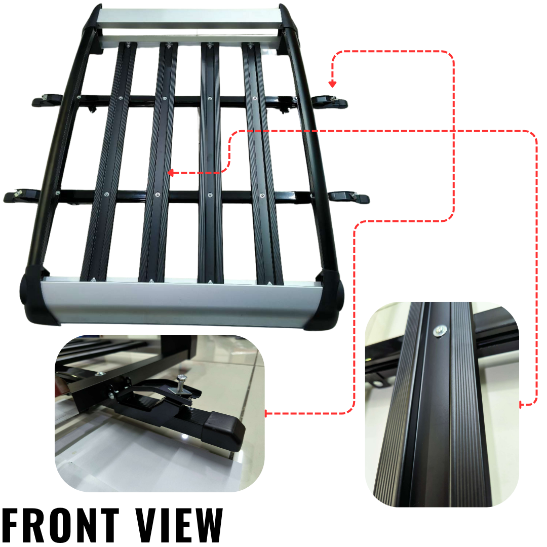 CAOS UNIVERSAL ROOF RACK 50X38 (12343) | Shopee Philippines