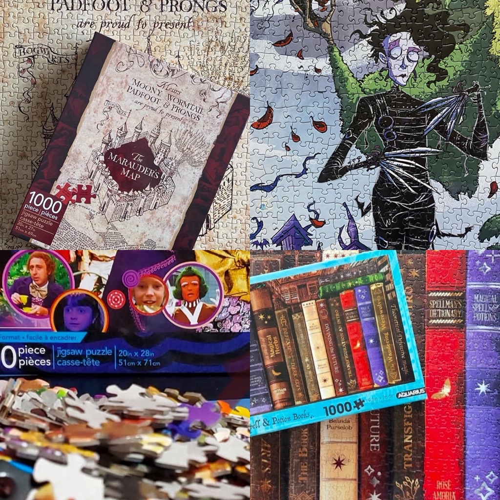 Aquarius 1000 piece Jigsaw Puzzle - Harry Potter Hogwarts Castle ...