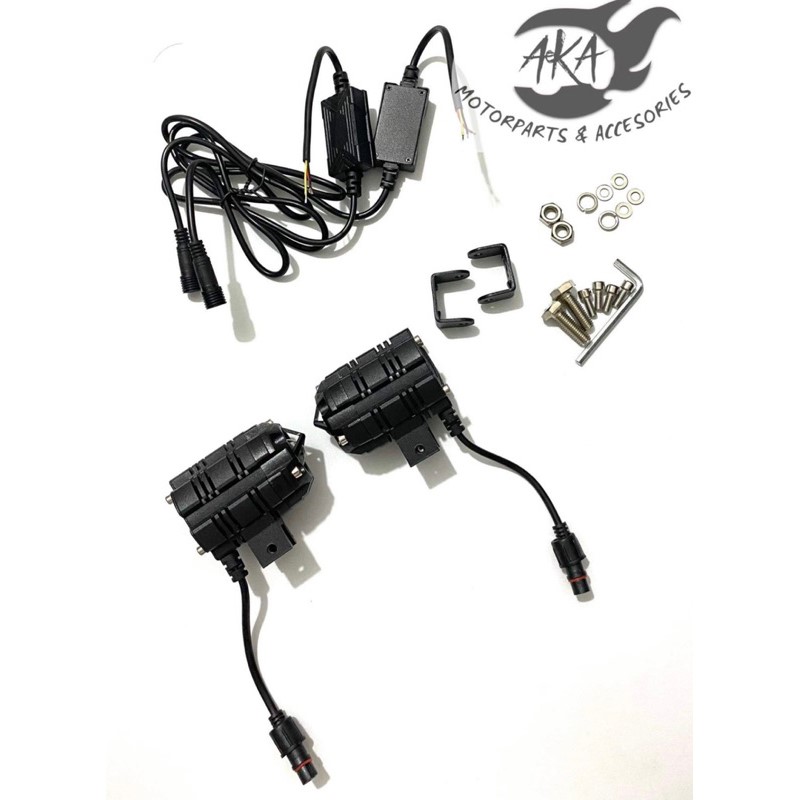 TDD 4665 NIGHT RIPPER 40WATTS CREE MINI DRIVING LIGHT DUAL COLOR ...