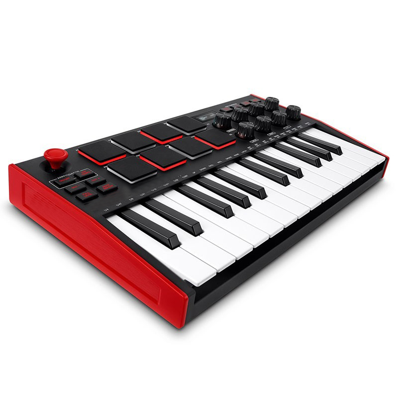 25-Key MIDI Control Keyboard Mini Portable USB Keyboard With 8 ...