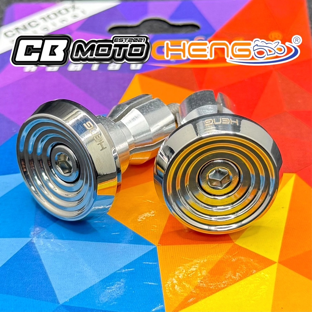 CNC BAR END SC SIAM / HENG UNIVERSAL STAINLESS TITANIUM | Shopee ...