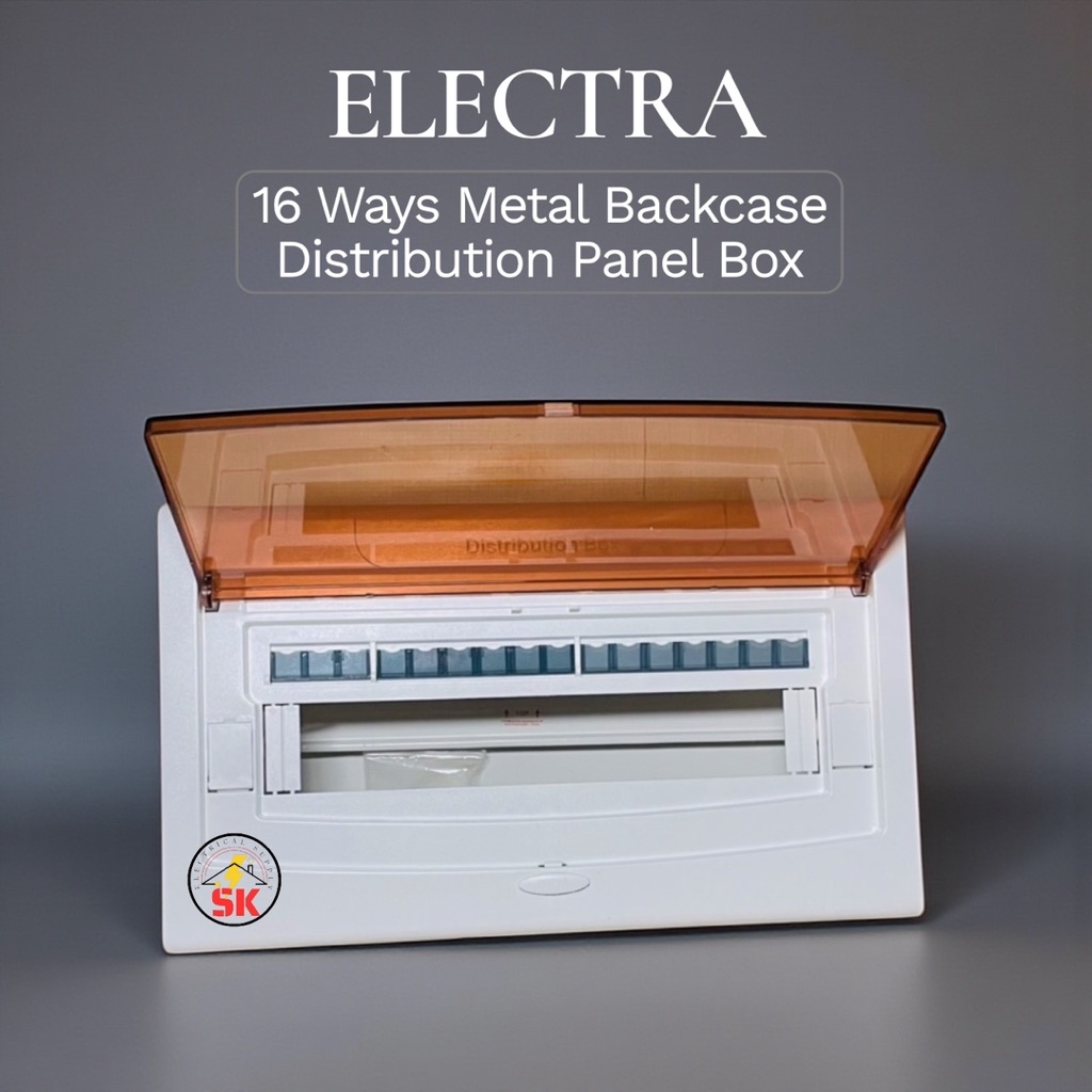ELECTRA 6-16 Ways | Distribution Panel Box | Metal Backcase | Shopee ...