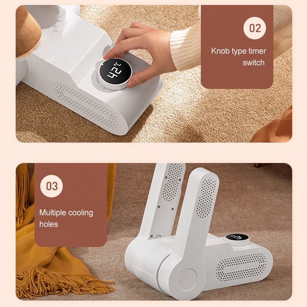 Japan 360° Style UV Sterilization Shoe Dryer Machine with Timer Fold ...