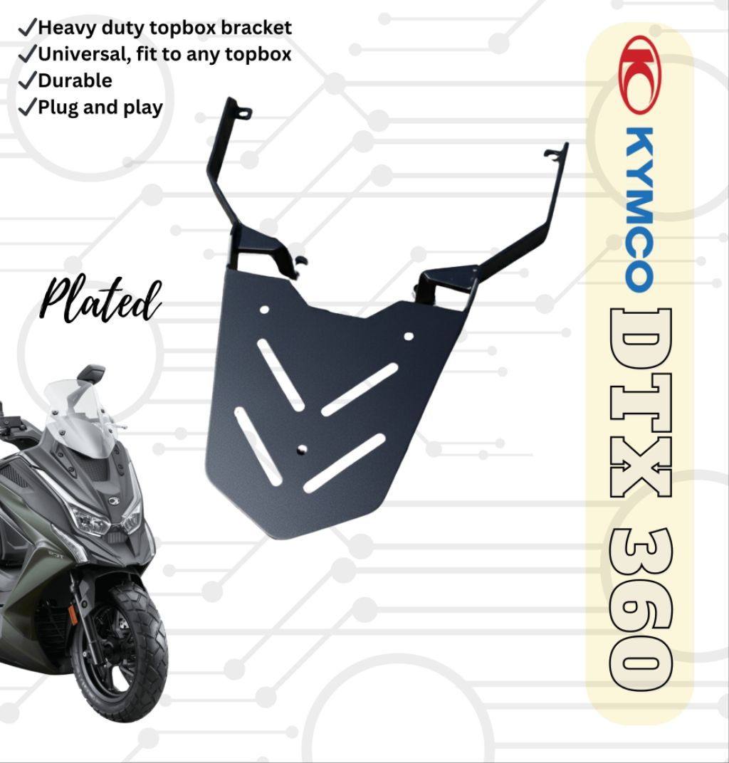Kymco Dtx 360/ Dtx360 Plated Stay Grab Topbox Bracket Heavy Duty ...