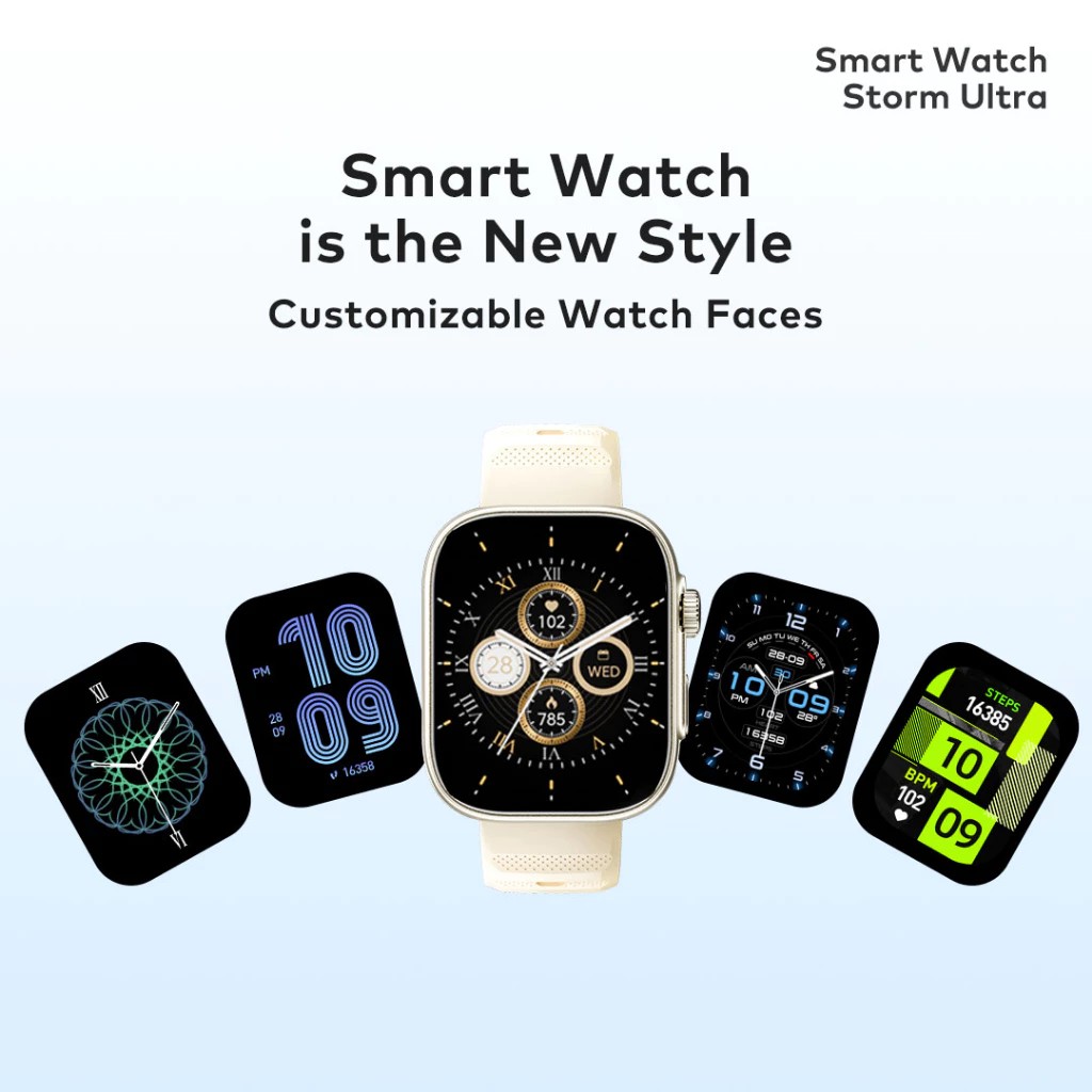 itel O23 Smart Watch Storm Ultra | 2.02" HD Scratch proof | Metal ...