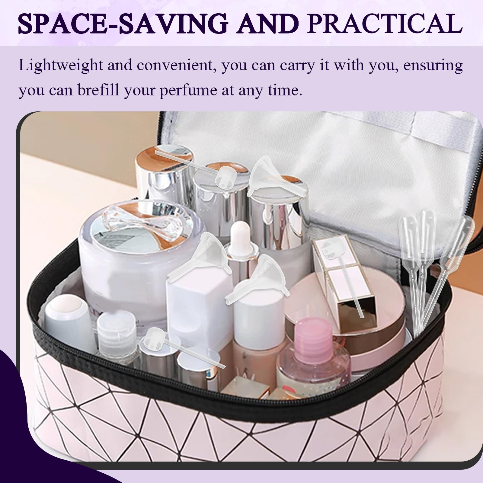 5Pcs Perfume Syringe Adapter Plastic Refill Kit Dispenser Transfer ...