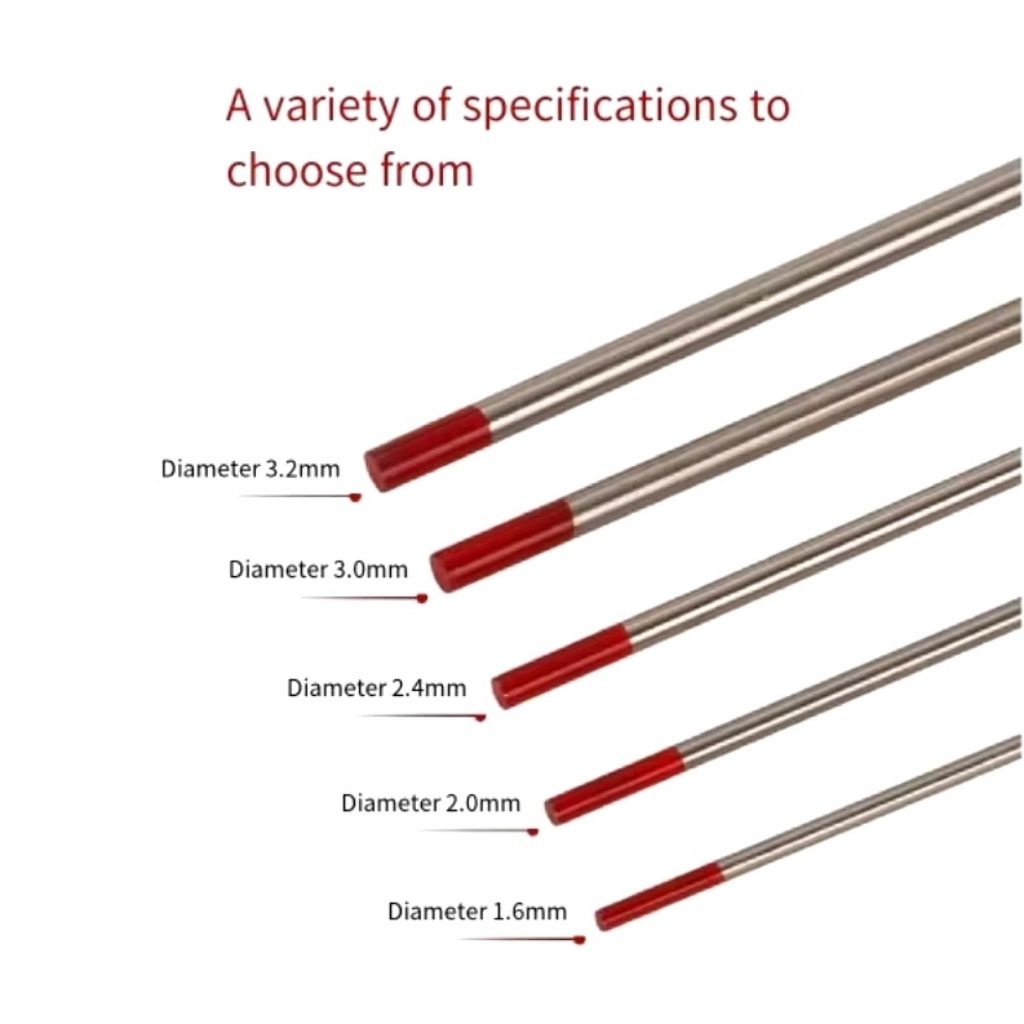 SAKURAI Tig Welding Stainless Electrode Tungsten Rod Tig Welding Red ...