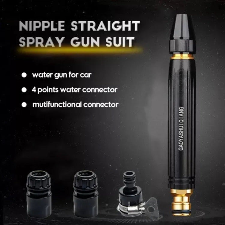 Spray Nozzle High Pressure Water Adjustable Straight Nozzle High ...