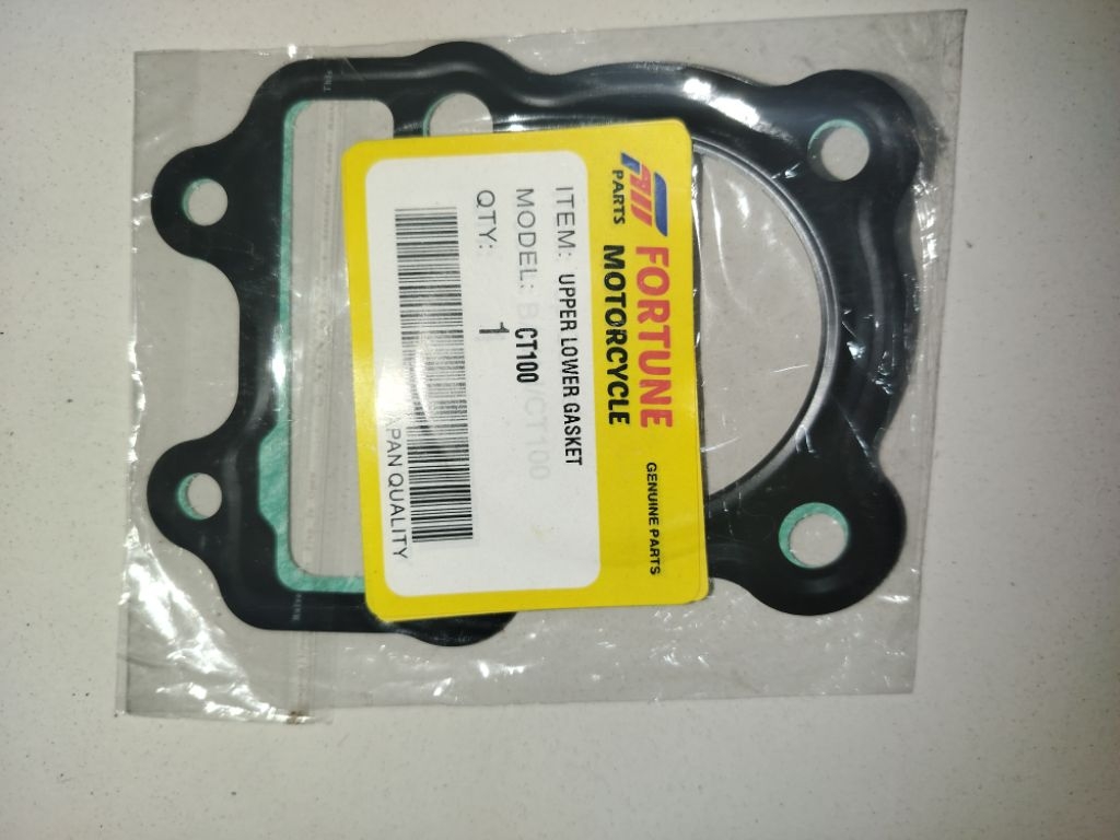 Top Head and Base gasket Barako, CT100, TMX steel, Lifan125, Wave125 ...