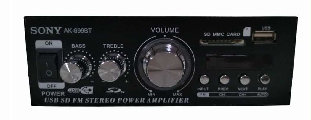 AK-699BT Car stereo Amplifier with Bluetooth USB/Tf/FM Car audio Power ...