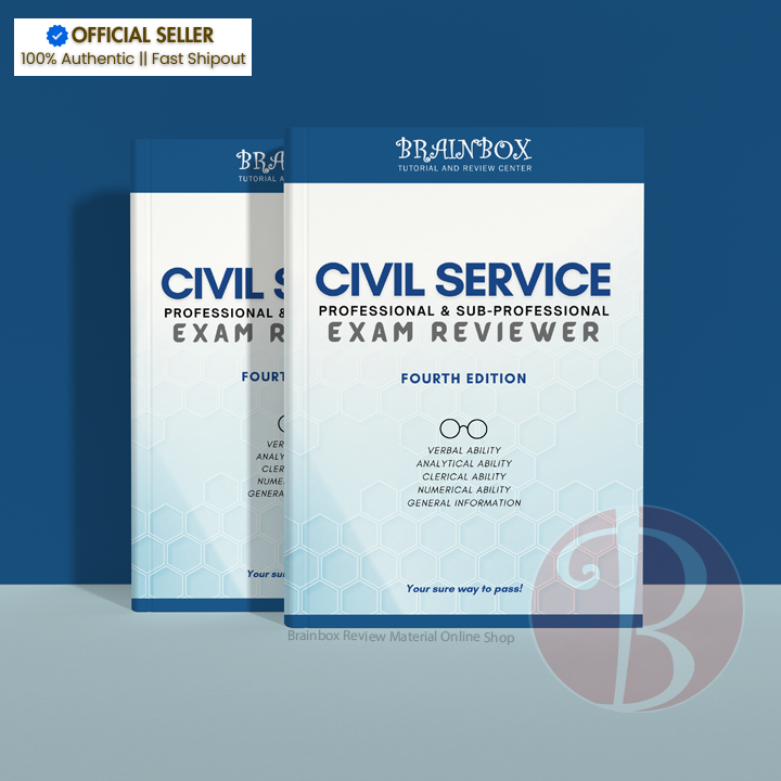 Brainbox Civil Service Reviewer - 4th Edition - New Released (Updated ...