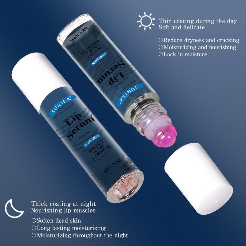 SUNISA Lip Serum for Men – Deep Moisturizing & Non-Greasy Lip Repair ...