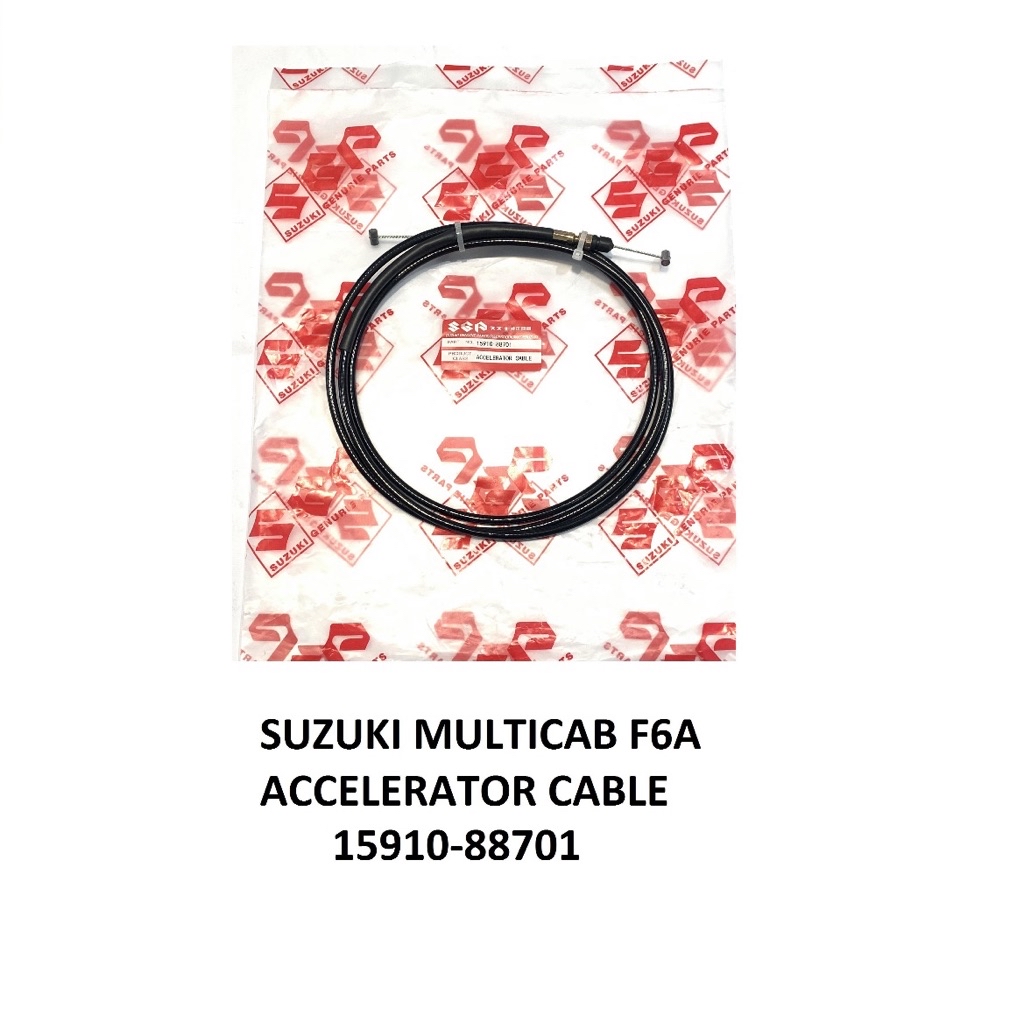 ACCELERATOR CABLE SUZUKI 15910-88701 SUZUKI MULTICAB F6A | Shopee ...