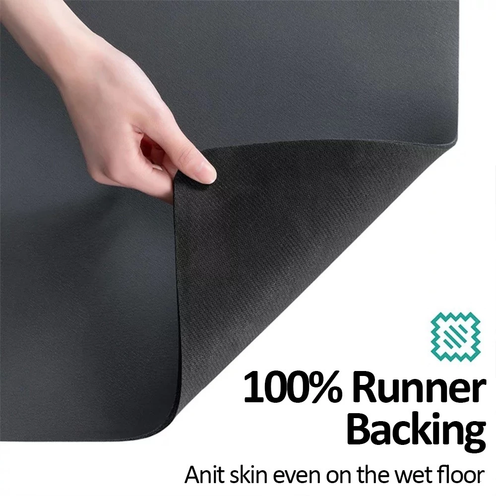 Kitchen Practical Absorbent Mat Non-slip Drying Mat Kitchen Washable ...