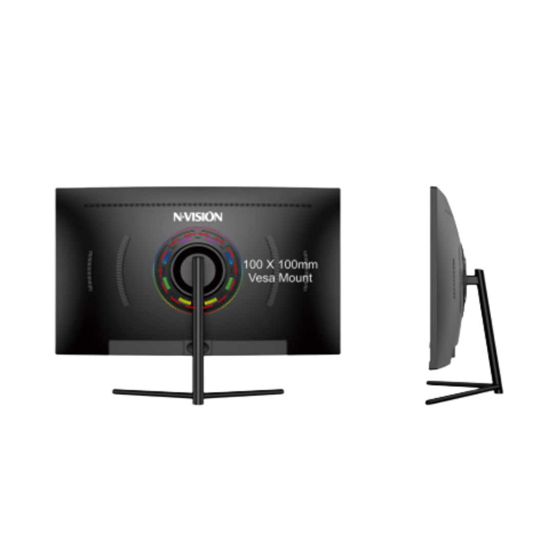 Nvision ESV32XT-B ,32" FHD@240Hz Gaming Curved Monitor - Black | Shopee ...