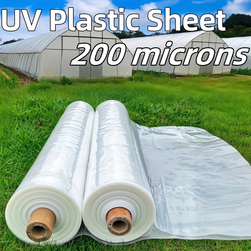 UV plastic sheet 200 microns/ uv plastic greenhouse roofing GREEN HOUSE ...