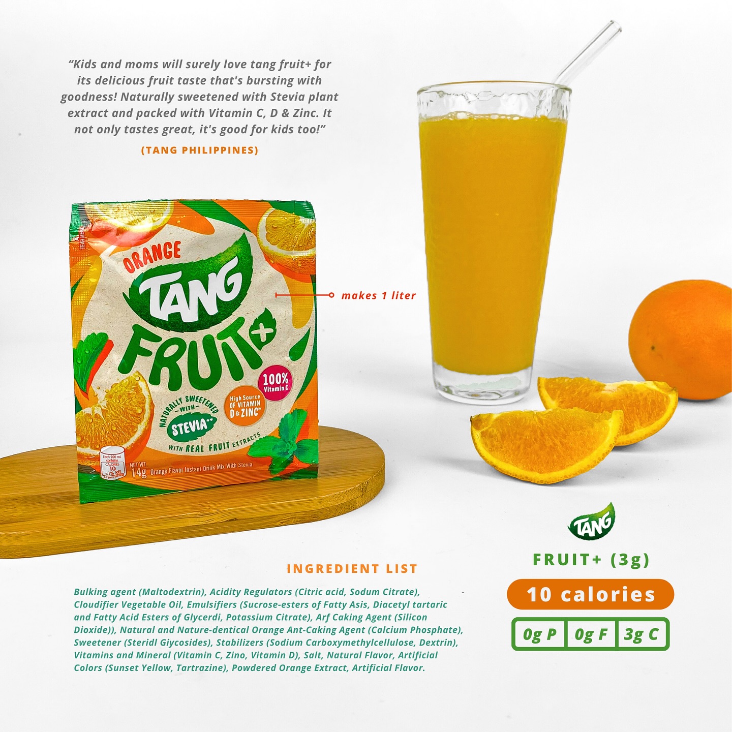 Tang Grapes 19g x 12pcs (Tang Orange with Stevia, Tang Melon, Pineapple ...