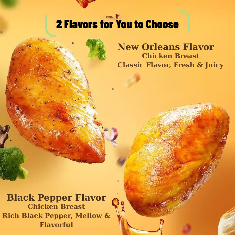 Black Pepper Orleans Chicken Breast 50g | Healthy, Fully Cooked, Gym ...