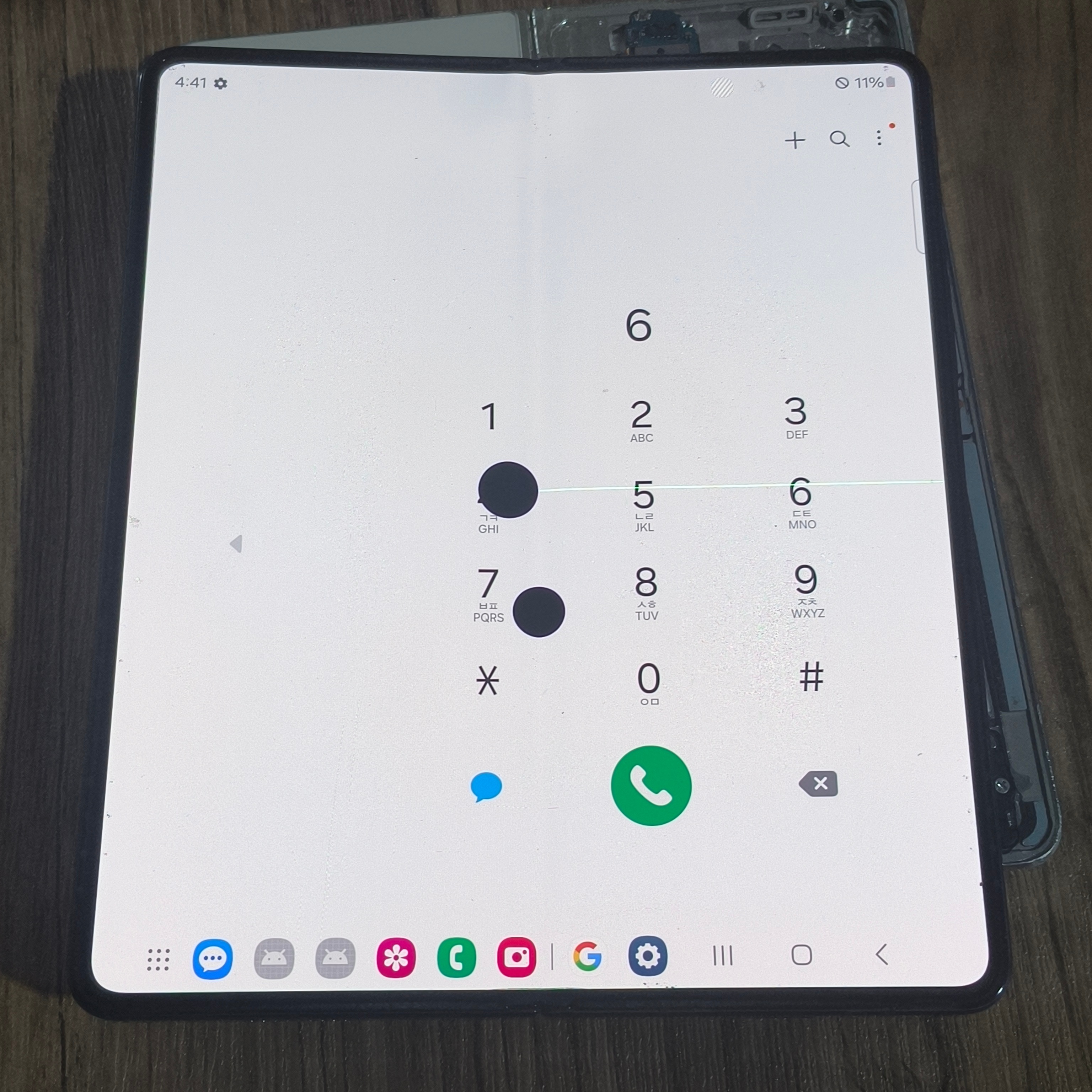 Original Dot Line AMOLED Display For Samsung Galaxy Z Fold 5 5G F946 SM ...