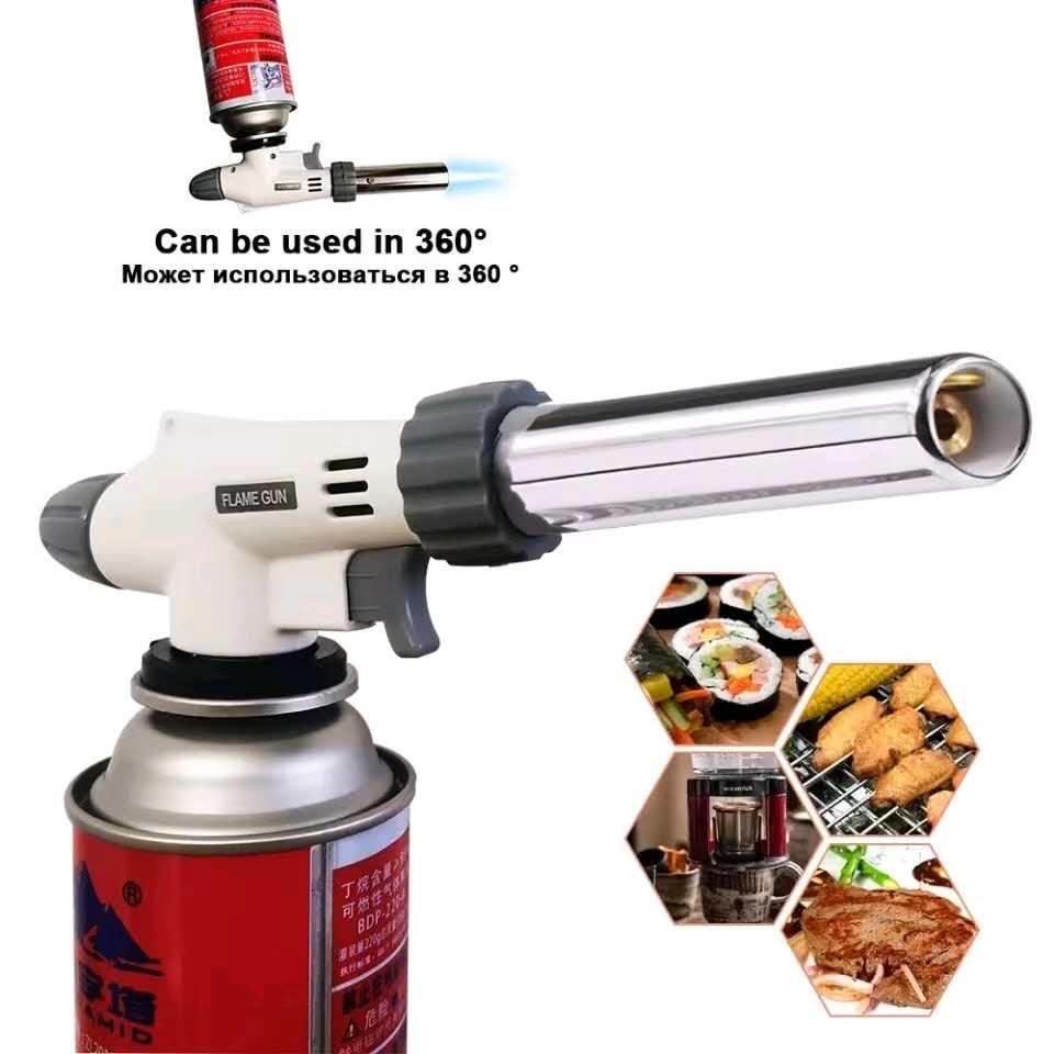 Shop19 Camping Gas Torch Flame Gun Gas blow flame gun butane auto ...