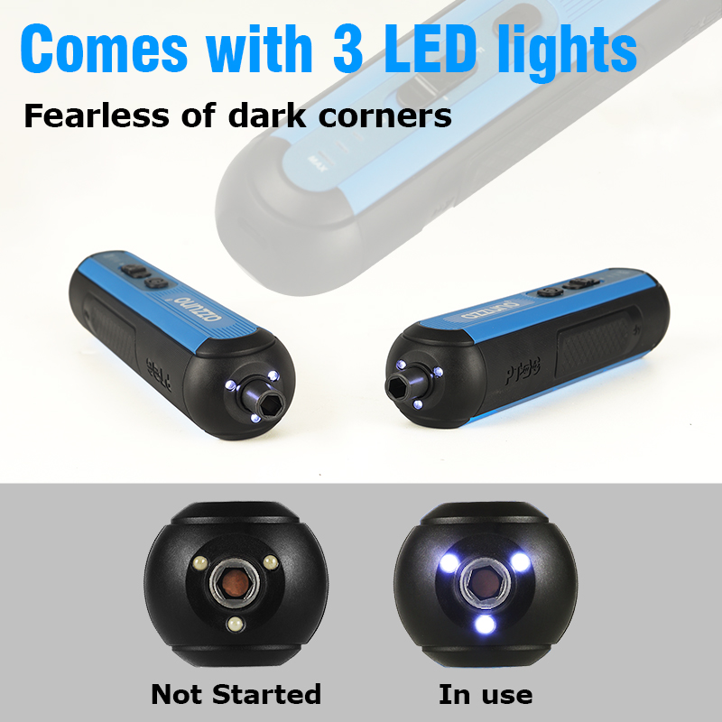 AZZUNO Cordless Screwdriver Mini set electric Screwdriver Battery ...