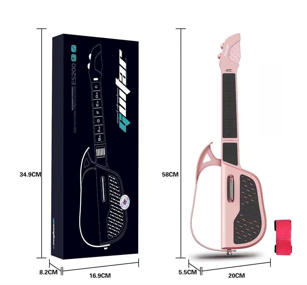Children's Stringless Guitar Intelligent Automatic Musical Instrument ...