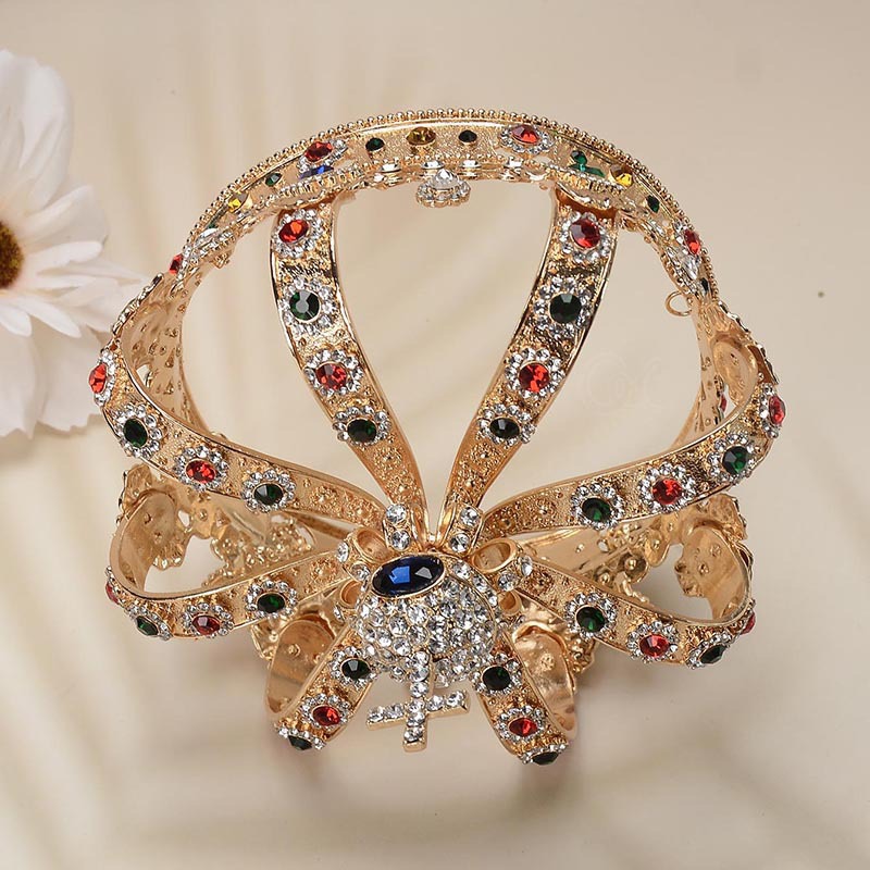 Crown for Virgin Mary Santo Nino European Medieval Vintage Crown Round ...