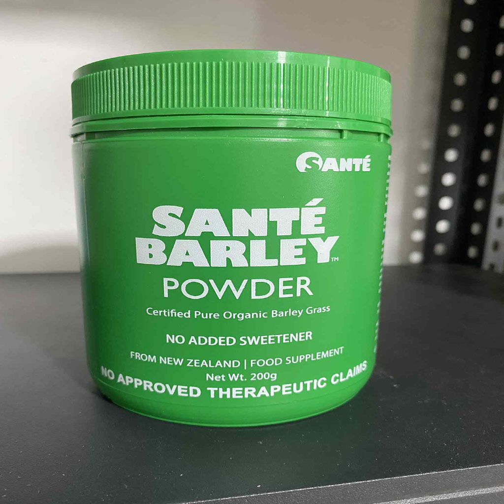 Sante Pure Organic Barley powder Canister Plain 200 grams | Shopee ...
