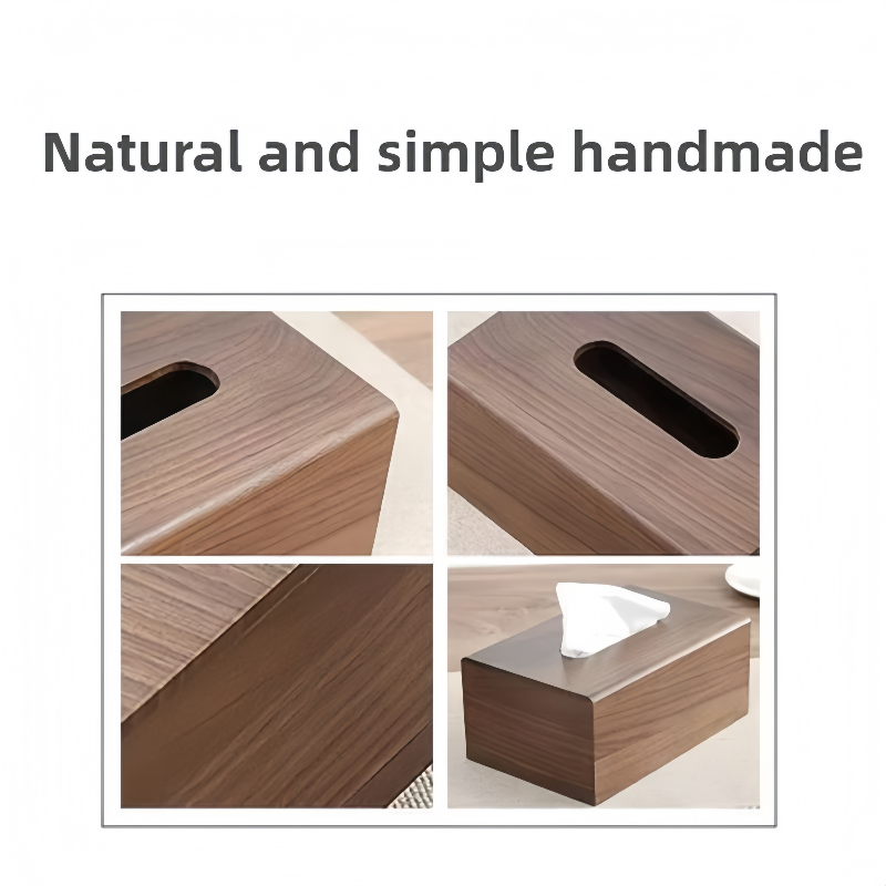 Wood Tissue Box Tissue Dispenser Wooden Tissue Case Wooden Tissue Box ...