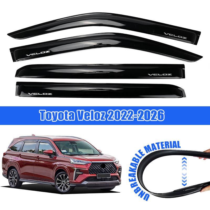 Toyota Veloz Rain Guards 2022-2026 Window Visors Easy Install Car Door ...