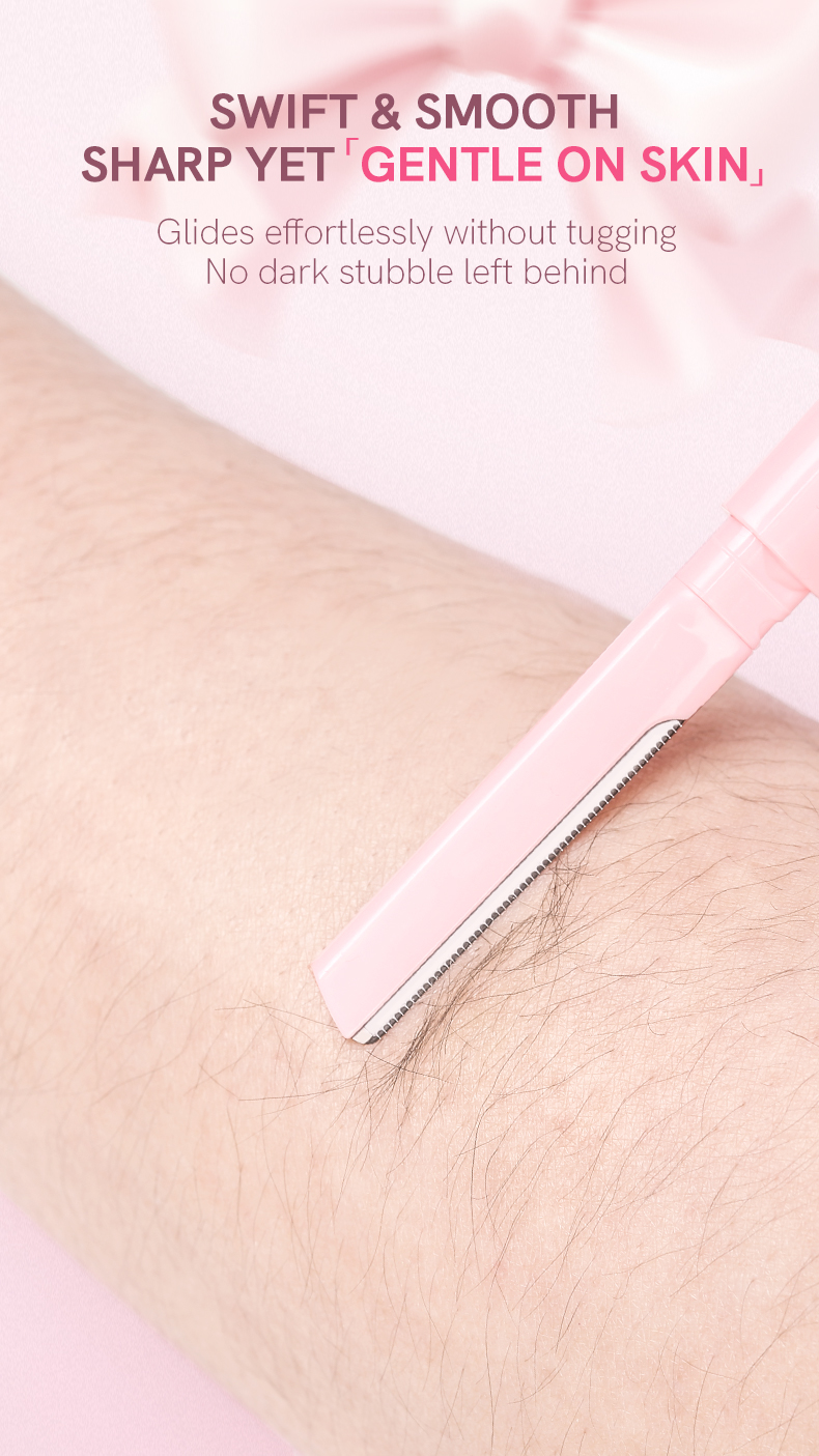 MLEN DIARY Eyebrow Razor Ladies Dedicated Double-Headed Eyebrow Razor ...