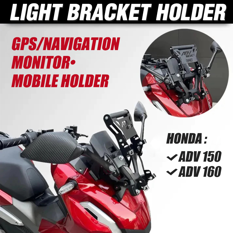 Windshield Bracket Visor For ADV 150&160 Side Multi-Functional ...