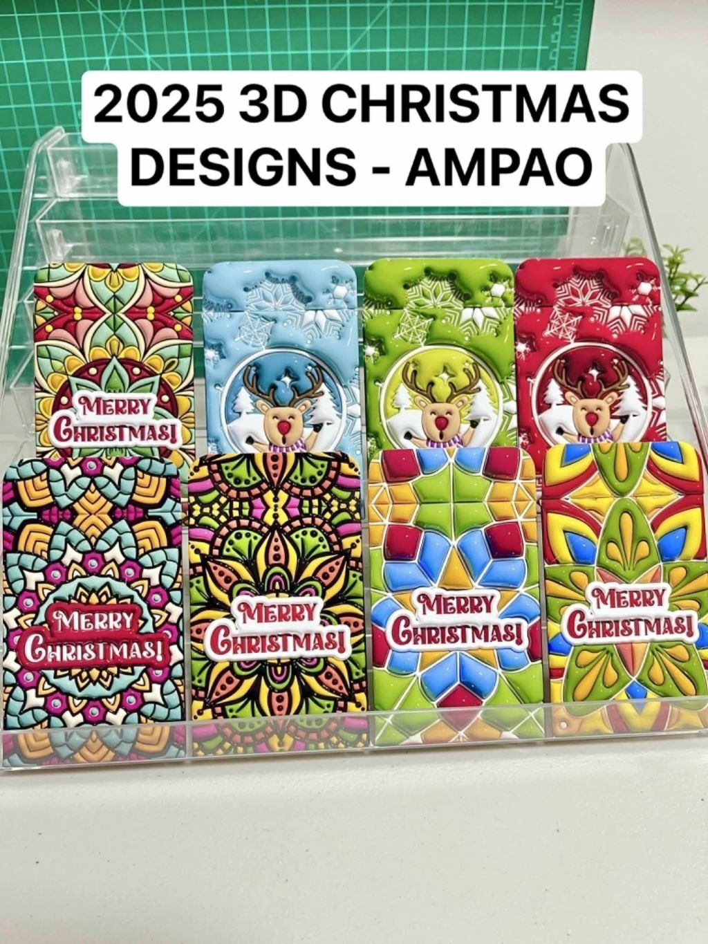 3D Glossy Ampao for Christmas 2025 para sa mga inaanak Money Envelopes ...