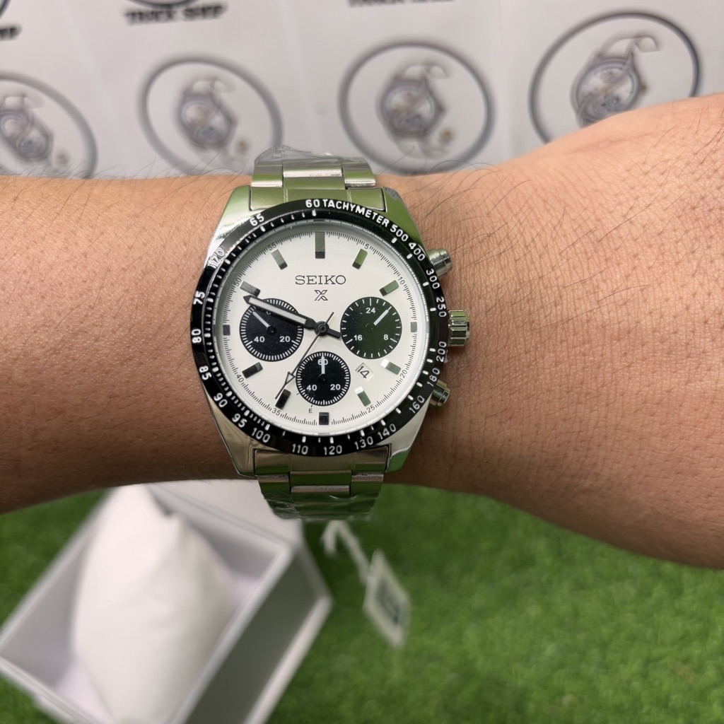 Seiko 5 PANDA style for men quartz hand movement | Shopee Philippines