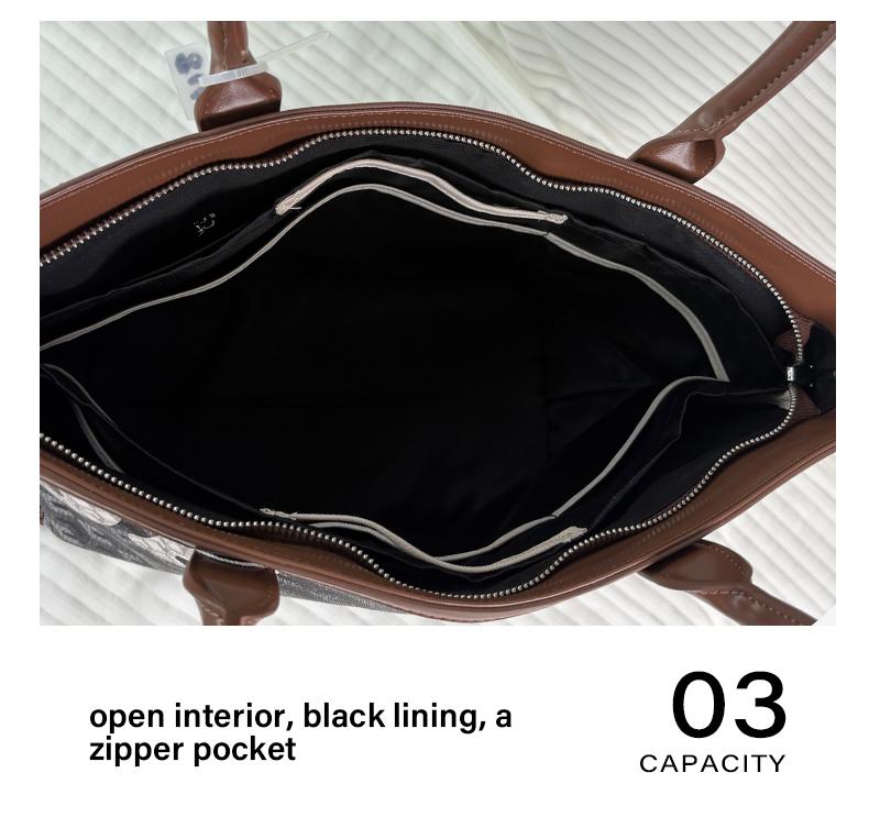 [Bagin] Signature Leather Tote Bag Timeless Elegance & Spacious Design ...