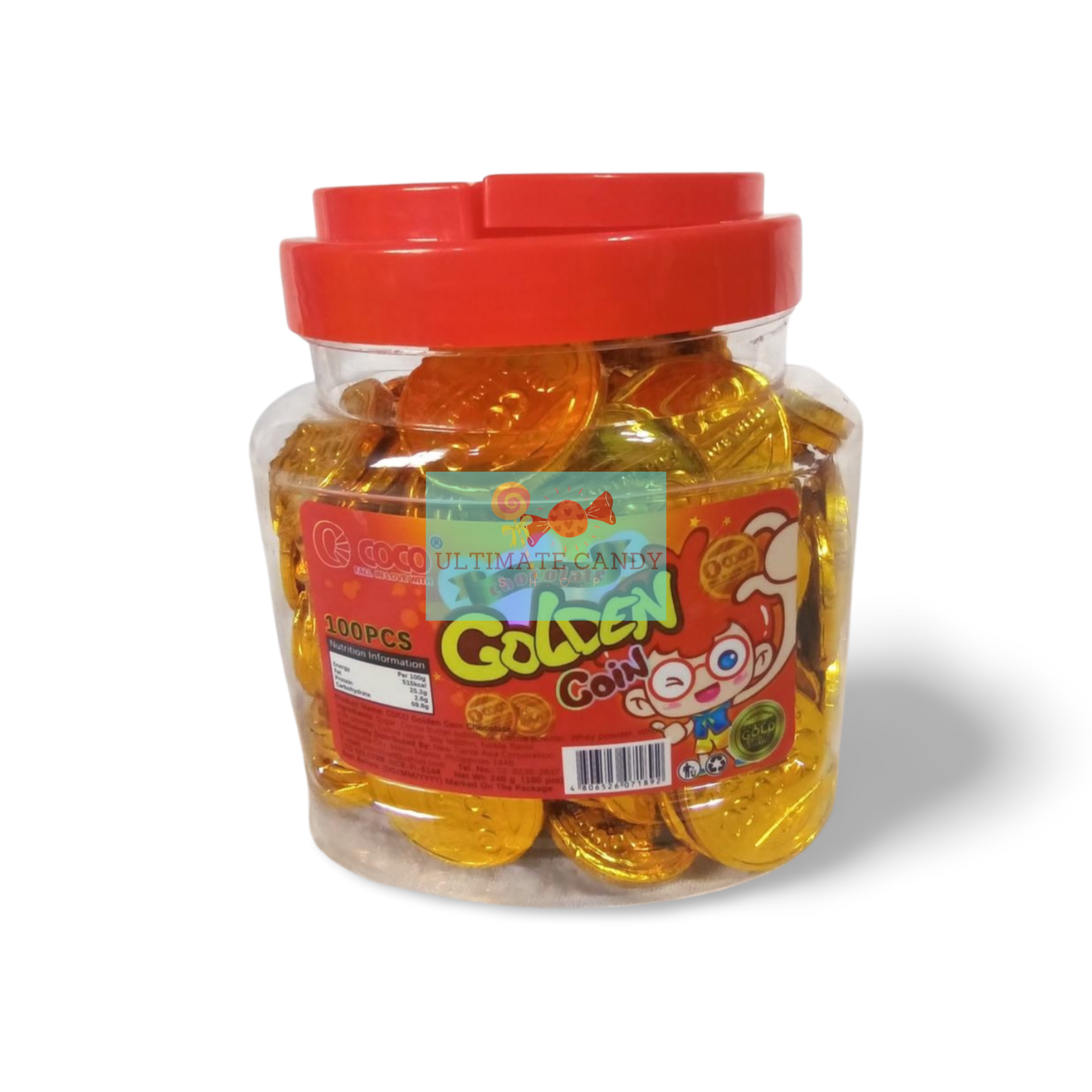 COCO Gold Coin Chocolate 100pcs | Shopee Philippines