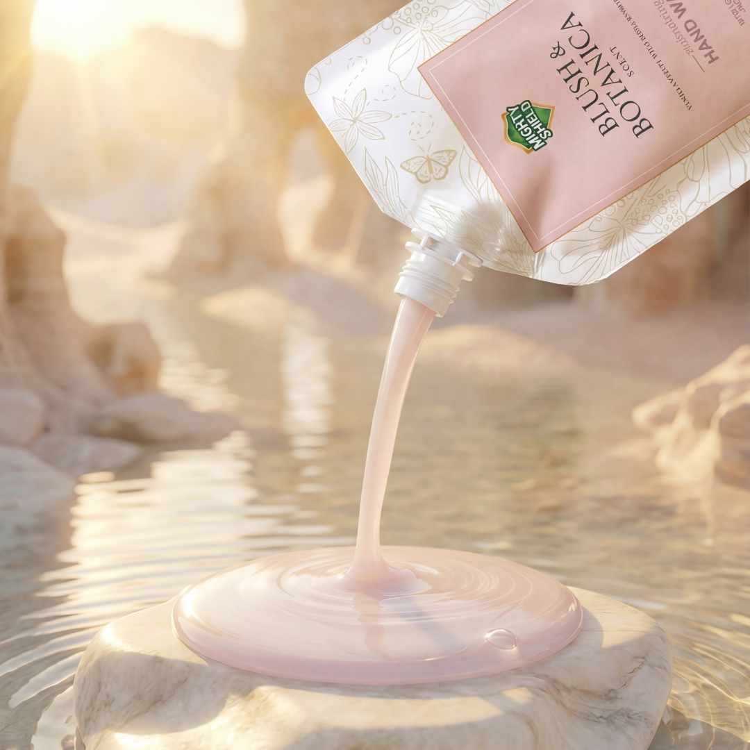 Mighty Shield Antibacterial Moisturizing Liquid Hand Soap - BLUSH ...