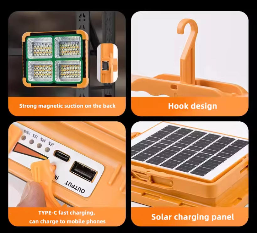 Solar Emergency Light Solar Light Outdoor Waterproof Solar Flood Light ...