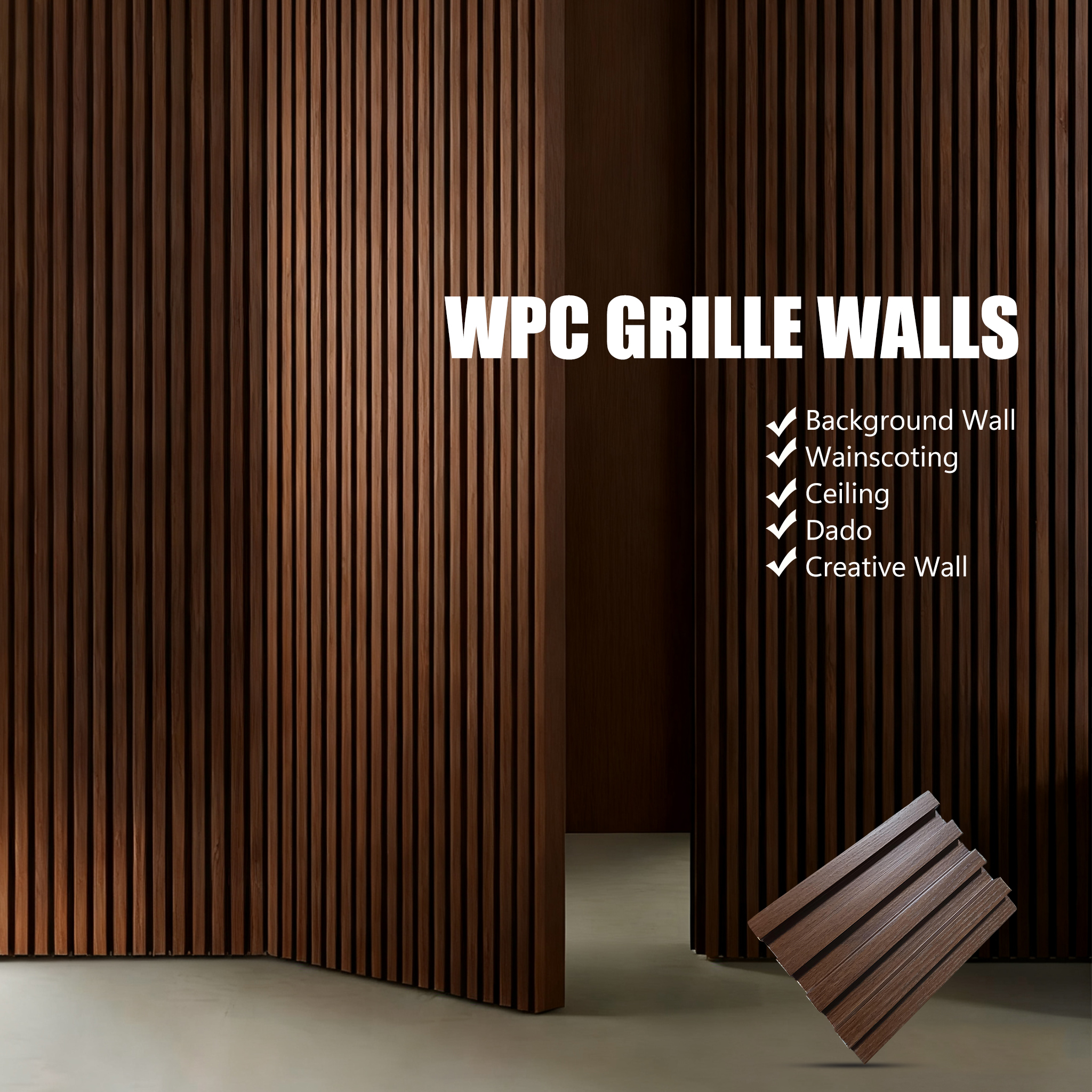 Eco-friendly wood-grain design PVC ceiling grid panels, suitable for ...