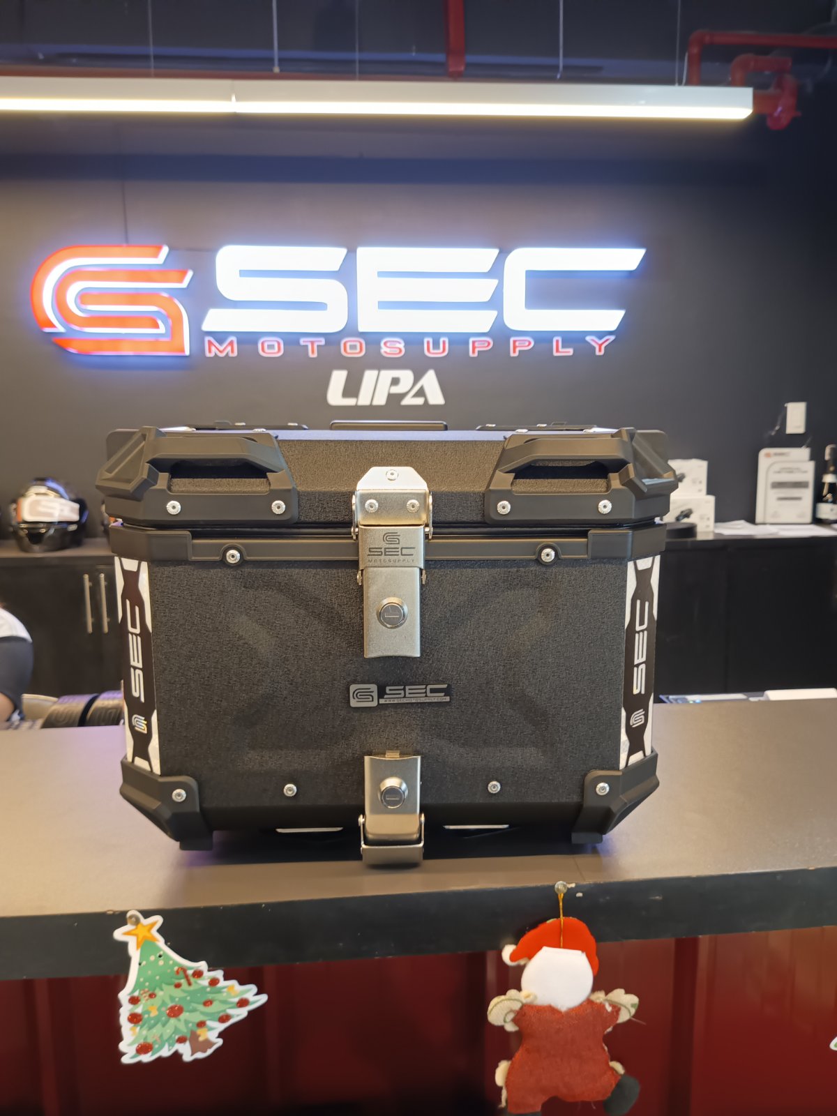 SEC 45L ALLROUND X CJ ALLOY TOP BOX (SAND PAPER) | Shopee Philippines