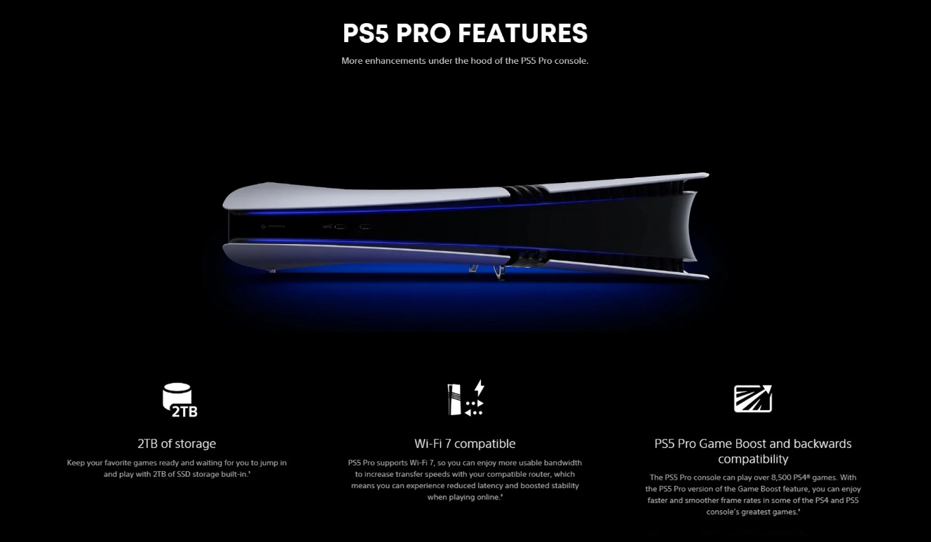 Sony Playstation PS5 Pro Console Digital Version 2TB JP Version ...