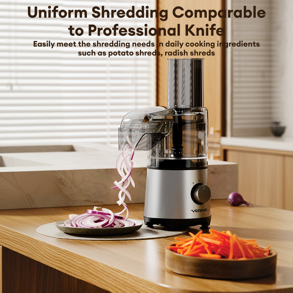 Vermax Blender 2IN1 Food Processor Juicer Meat Grinder Chopper Smoothie ...