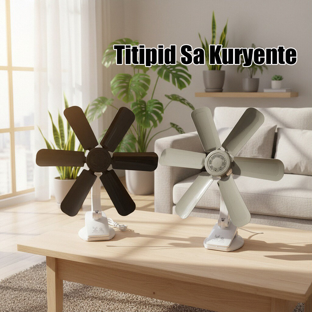 SYCAT-A580-6 Blade Big Clip Fan Round Chassis Clip Fan Desk Fan 6 Blade ...