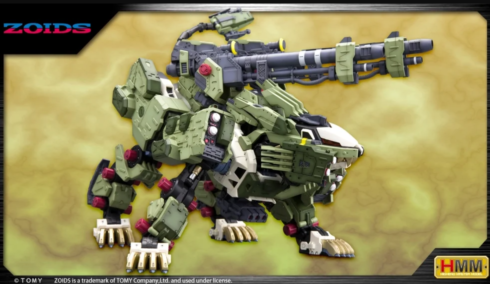 KOTOBUKIYA HMM ZOIDS RZ-041 Liger Zero Panzer Marking Plus Ver. 1/72 ...