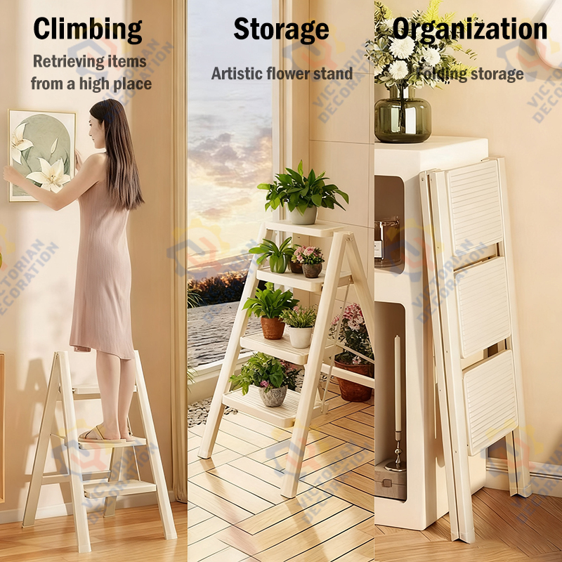 Ladder foldabl aluminum hagdanan step stair Multifunction Portable ...