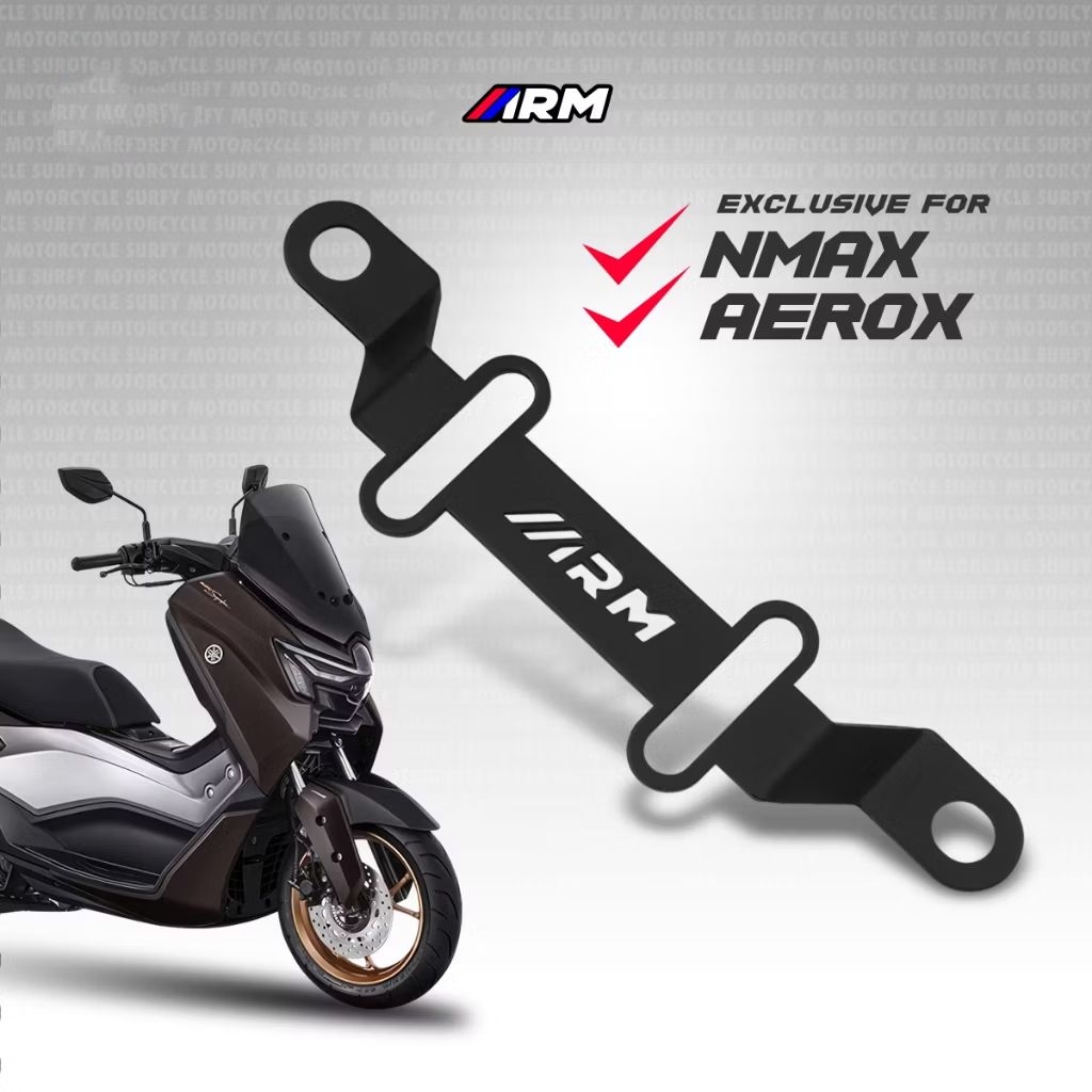 ARM Nmax Aerox MDL Bracket & Windshield Garnish Bracket CNC Cut Alloy ...